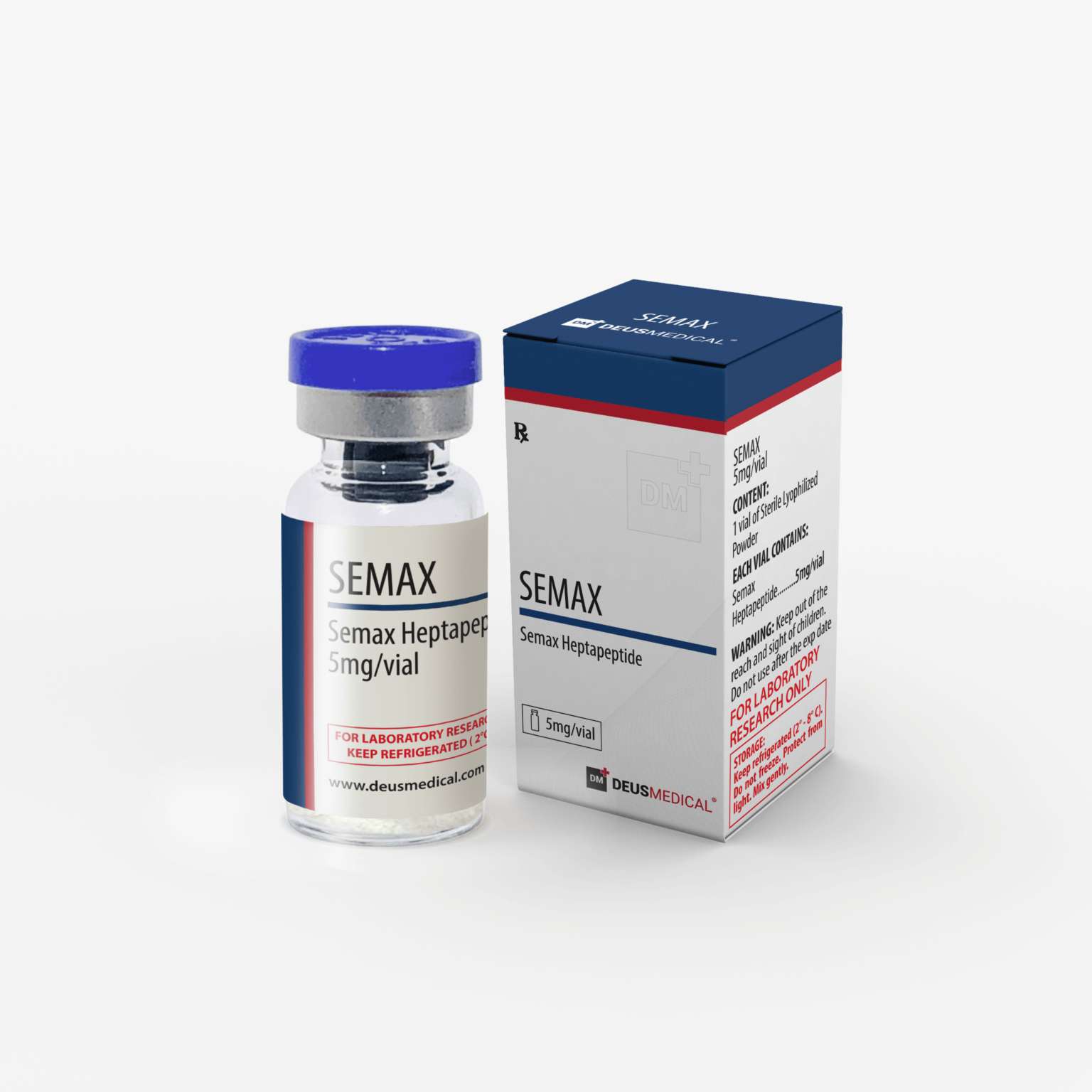 Buy Semax - 5mg/vial - Deus Medical Online - Semax 5 mg For Sale